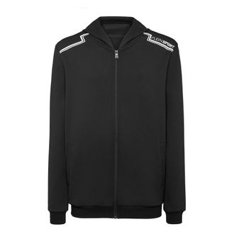 Plein Sport Hoodie Sweatjacket - - Sport - Herren - Schwarzk - 3XL