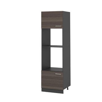 Vicco Mikrowellenschrank R-Line, Edelgrau, 60 cm