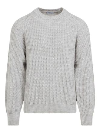 Carhartt Work in Progress pull à design côtelé - Gris