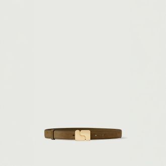 SOEUR CEINTURE NINON BRONZE CRO&Ucirc;TE DE CUIR