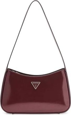 Guess sac à épaule Arnela Top Zip Shoulder Bag Burgundy bordeaux