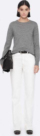 AllSaints Coyte Sweatshirt in Grau meliert