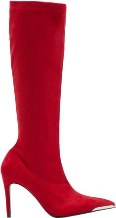 8 by YOOX STRETCH POINTY DETAIL BOOTS