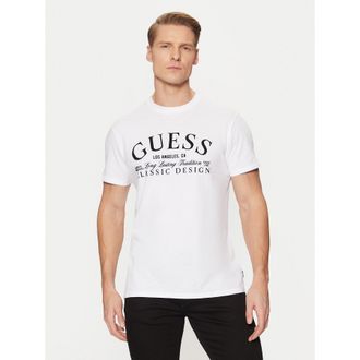 Guess T-Shirt M5RI43 K9RM1 Wei&szlig; Regular Fit