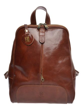 Anna Luchini Kastanienbraun Rindsledertasche