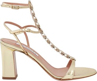 Aquazzura Femme, Chaussures, Jaune, Taille: 38 1/2 EU Sandales