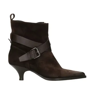 Elena Iachi Femme, Chaussures, Brun, Taille: 37 EU Bottines &agrave; talon