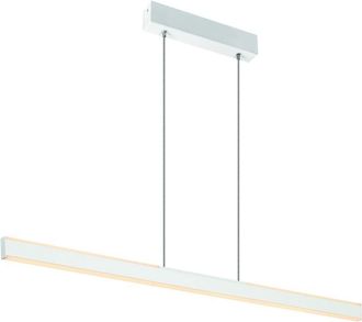 SLV ONE LINEAR Wohnzimmer-Lampe, Innen-Beleuchtung, H&auml;nge-Leuchte Esszimmer, LED, Decken-Leuchte 3000K 24W 1250lm dimmbar 1006186 Pendelleuchte Linear 100