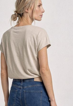 Street One T-Shirt im Silk Look