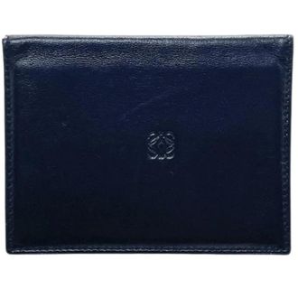 Loewe Pre-owned Card case - - Pre-owned - Damen - Blau - ONE SIZE