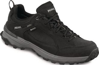Meindl Freizeitschuh Toledo gtx Gr&ouml;&szlig;e 9 schwarz Nubukleder/Velourleder Goretex