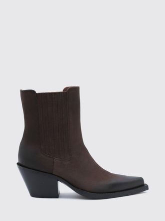 PARIS TEXAS Bottines western Dallas en cuir &agrave; talon &eacute;vas&eacute;