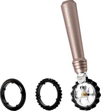 Marcato Pastawheel Teigschneider, Rosa. Aus eloxiertem Aluminium. 15 x 3 x 3 cm. Pr&auml;ziser Schnitt. Elegantes Design