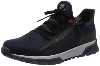 Bugatti Homme Lightning Mocassin, Bleu foncé, 42 EU