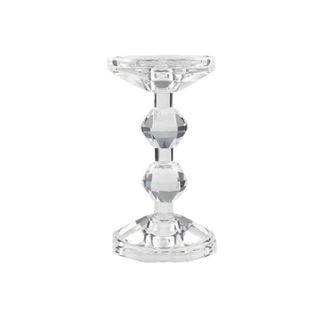 Generic Kandelaber-Kerzenständer, Kristall-Kerzenhalter, konischer Kerzenständer aus Glas, Einheits-Kerzenständer für Abendessen, Partys, Hochzeiten (A 21 x 9