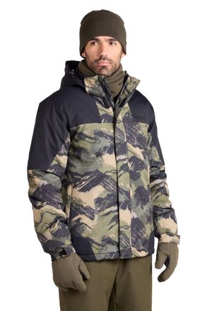 Mountain Warehouse Wattiertes Ski- und Hosen-Set f&uuml;r Herren - wasserabweisend, atmungsaktiv, thermisch getestet -30 &deg;C, Schneerock - ideal f&uuml;r Wintersport, Sport Dunkel 