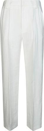 Dondup Femme, Pantalons, Blanc, Taille: 40 FR Pantalone Cucitura