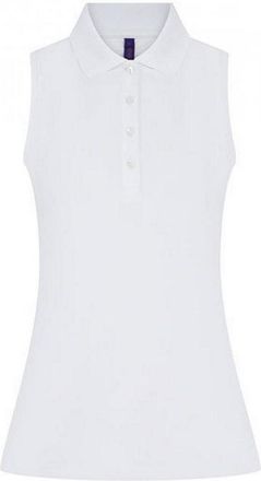 Henbury Rundhalsshirt Ladies´ Sleeveless Coolplus Polo Shirt Damen Poloshirt