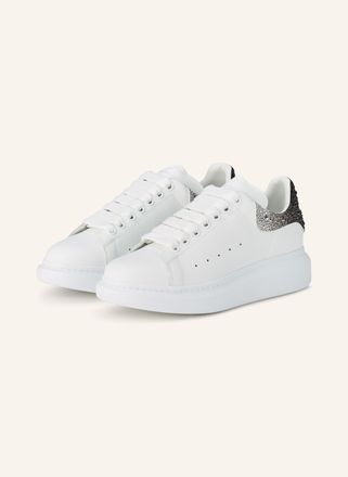Alexander McQueen Mcqueen Sneaker Mit Schmucksteinen weiss
