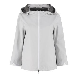 Herno Femme, Vestes, Gris, Taille: 38 FR Veste &agrave; capuche isol&eacute;e