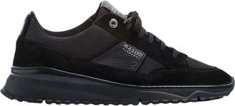Mason Garments Low-Top Sneaker - Mason Garments Tia Runner Sneakers Zwart Mg51-35 - Gr. 45 (EU) - in Schwarz - f&uuml;r Damen