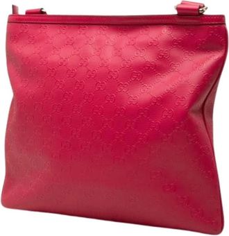 Gucci Pre-owned Canvas Crossbody Bag - - Pre-owned - Damen - Rosa - ONE SIZE