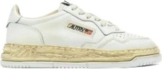 Autry Homme, Chaussures, Blanc, Taille: 41 EU Medalist Low Super Vintage