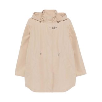 Fay Parka - - Coats - Damen - Wei&szlig; - M