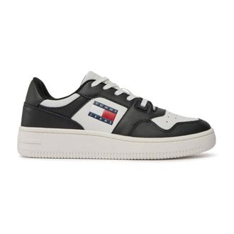 Tommy Jeans Femme, Chaussures, Noir, Taille: 36 EU Retro Baskets