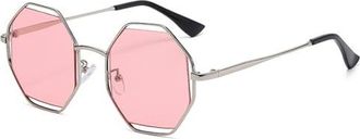 Generic Lunettes De Soleil R&eacute;tro For Femme, Photos De Vacances,Homme, Conduite En Ext&eacute;rieur(Pink)