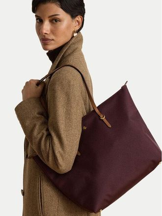 Lauren Ralph Lauren Handtasche 431950007018 Dunkelrot