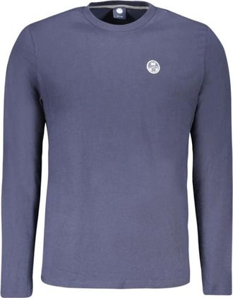 North Sails Cotton T-Shirt - - Tops - Herren - Blau - XL