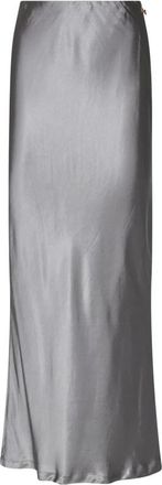 Silvian Heach Femme, Jupes, Gris, Taille: 42 FR Maxi Skirt