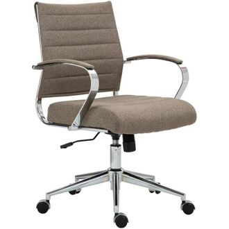 Clp B&uuml;rostuhl Oakland Stoff taupe