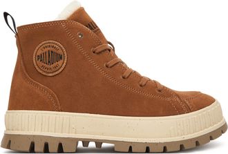 Palladium Schn&uuml;rstiefeletten Palladium Pallashock Zip Warm 74353-257-M Braun