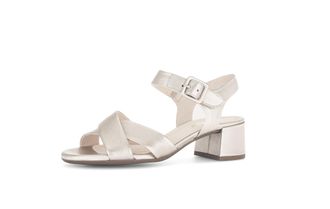 Gabor Damen Pantoletten, Frauen Slipper,schluepfschuhe,Slides,Slip-ons,Backless Slipper,Mules,Gartenschuhe,sommerclogs,Puder (LDS),40 EU / 6.5 UK