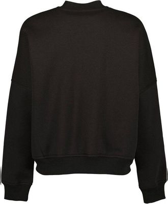 Blue Seven Sweatjacke 237192 Damen Sweat-Blouson mit Stehkragen und &uuml;berschnittenen Schultern