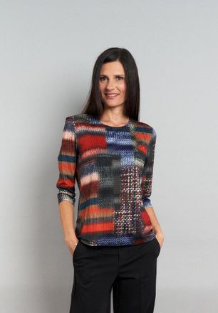 Seidel Moden 3/4-Arm-Shirt mit besonderem Print