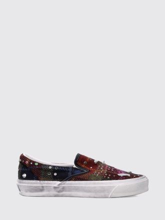 Vans LX Classic Slip-On 98 Sneakers aus Baumwoll-Canvas mit Schachbrettmuster