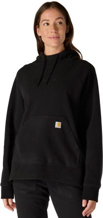 Carhartt Work in Progress Force Damen-Kapuzen-Sweatshirt, Oversized-Fit, Schwarz, S