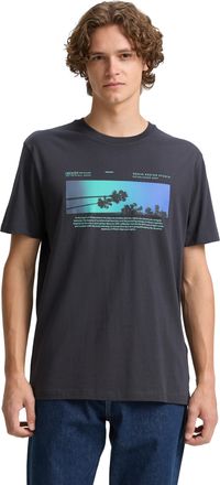 Tom Tailor Herren 1046136 T-Shirt, 29476-Coal Grey, XL