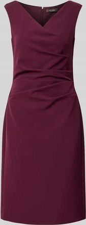 Vera Mont Tailliertes Cocktailkleid mit Raffung