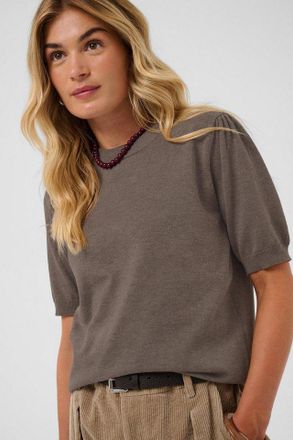 Saint Tropez Kurzarmpullover MilaSZ SS Viskosemischung, Classic fit