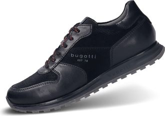 Bugatti Herren Cirino Sneaker, schwarz, 44