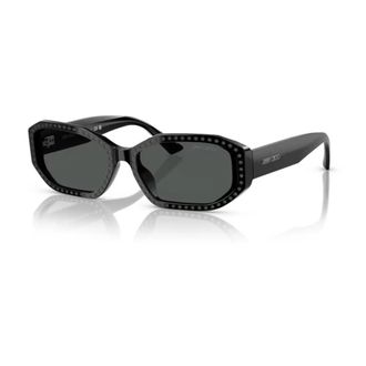 Jimmy Choo London Stylische Sonnenbrille - - Accessories - Damen - Schwarzk - 56 MM