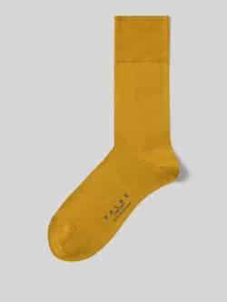 Falke Socken aus elastischem Schurwolle-Mix mit Baumwoll-Anteil