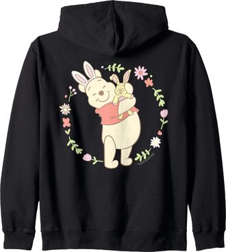 Disney Winnie the Pooh Easter Bunny Hug Pastel Spring Flower Kapuzenjacke