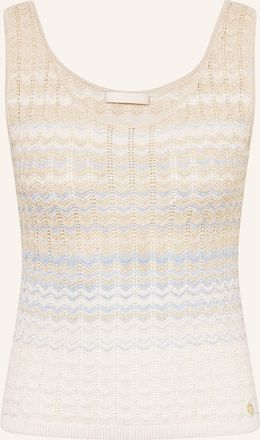 Guess Stricktop Rosalyn Mit Glitzergarn blau