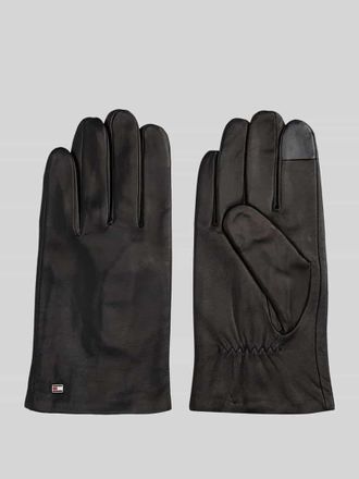 Tommy Hilfiger Handschuhe aus echtem Ziegenleder
