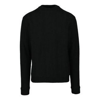 Daniele Fiesoli Merino Cashmere Feinstrickpullover - - Knitwear - Herren - Schwarzk - 2XL